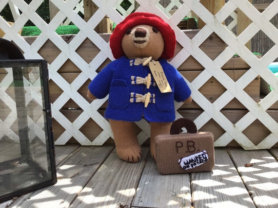 Paddington Bear - Etsy