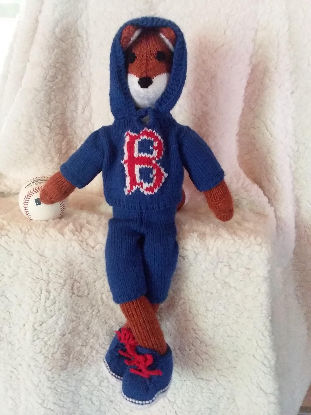 Red Sox Fox - Etsy