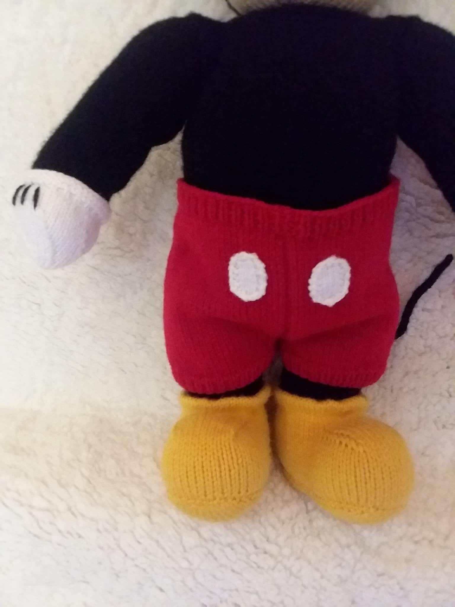 Mickey/minnie Mouse Bear - Etsy