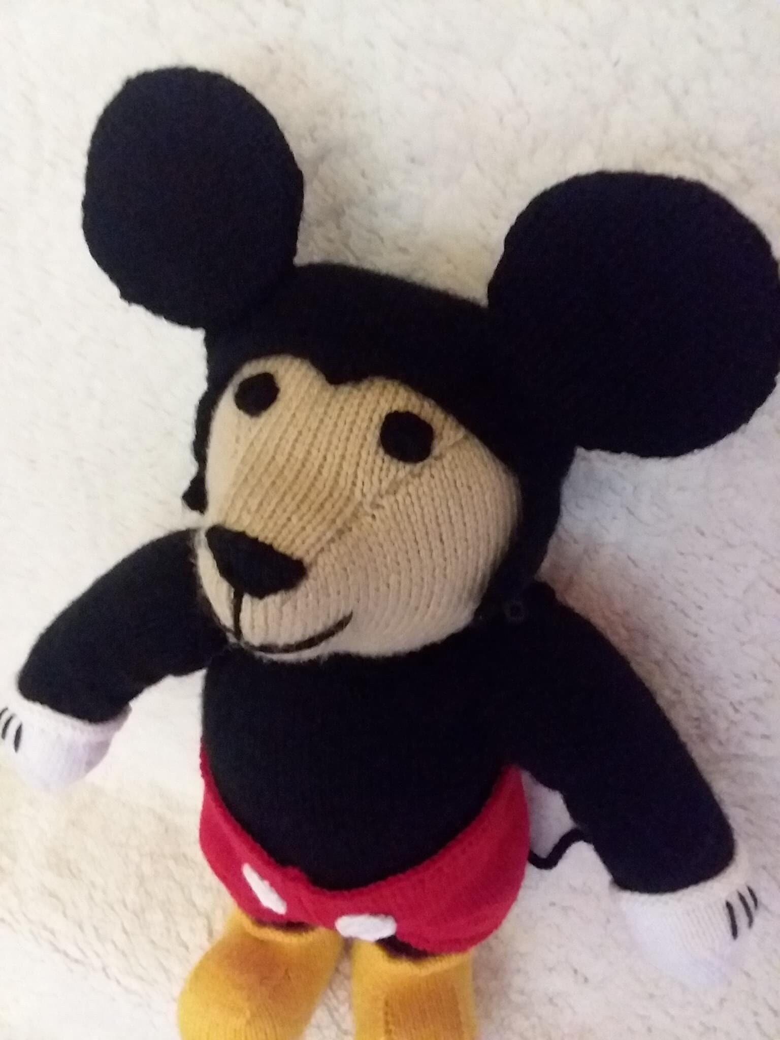 Mickey/minnie Mouse Bear - Etsy