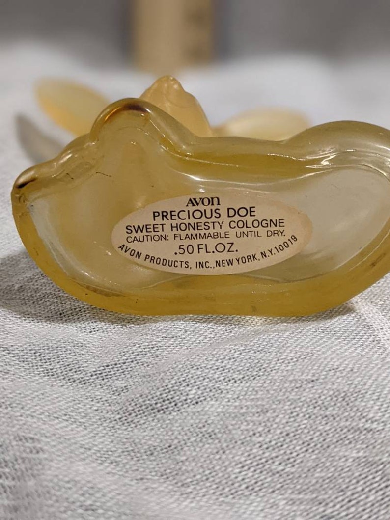 Vintage Avon Collectible Empty Bambi/doe Perfume Bottle | Etsy
