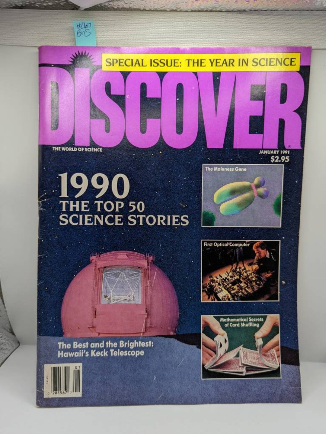 Discover Magazine(the World of Science) ~ January 1991 ~1990 Top 50 ...