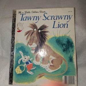 Tawny Scrawny Lion ~ Little Golden Book - Etsy