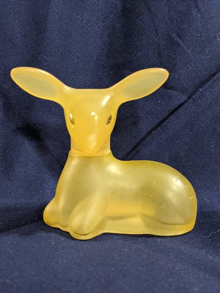 Vintage Avon Collectible Empty Bambi/doe Perfume Bottle Free Shipping ...