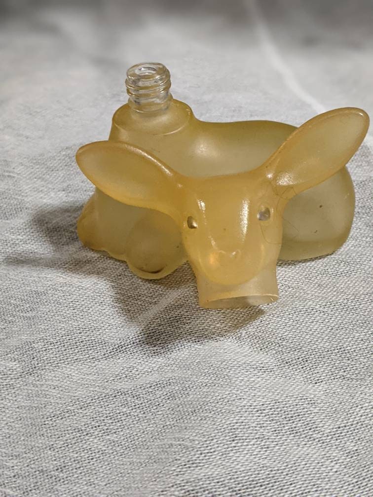 Vintage Avon Collectible Empty Bambi/doe Perfume Bottle Free Shipping ...