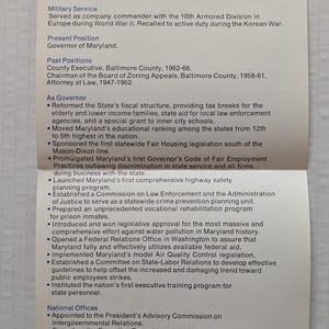 Spiro Theodore Agnew "resume" ~ Campaign Handout - Etsy