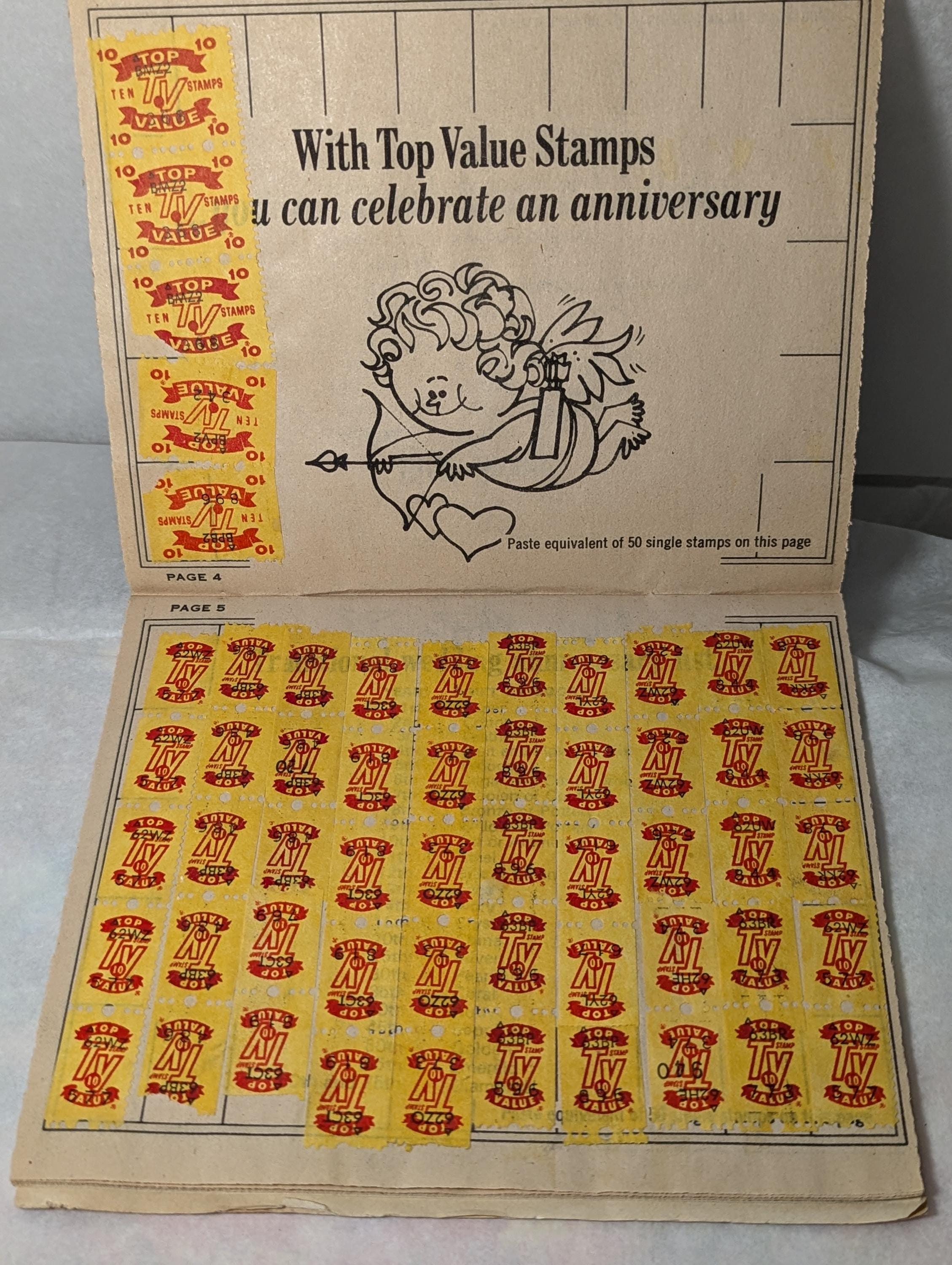 1970s Top Value Stamps Savings Book Vintage Saver Book - Etsy