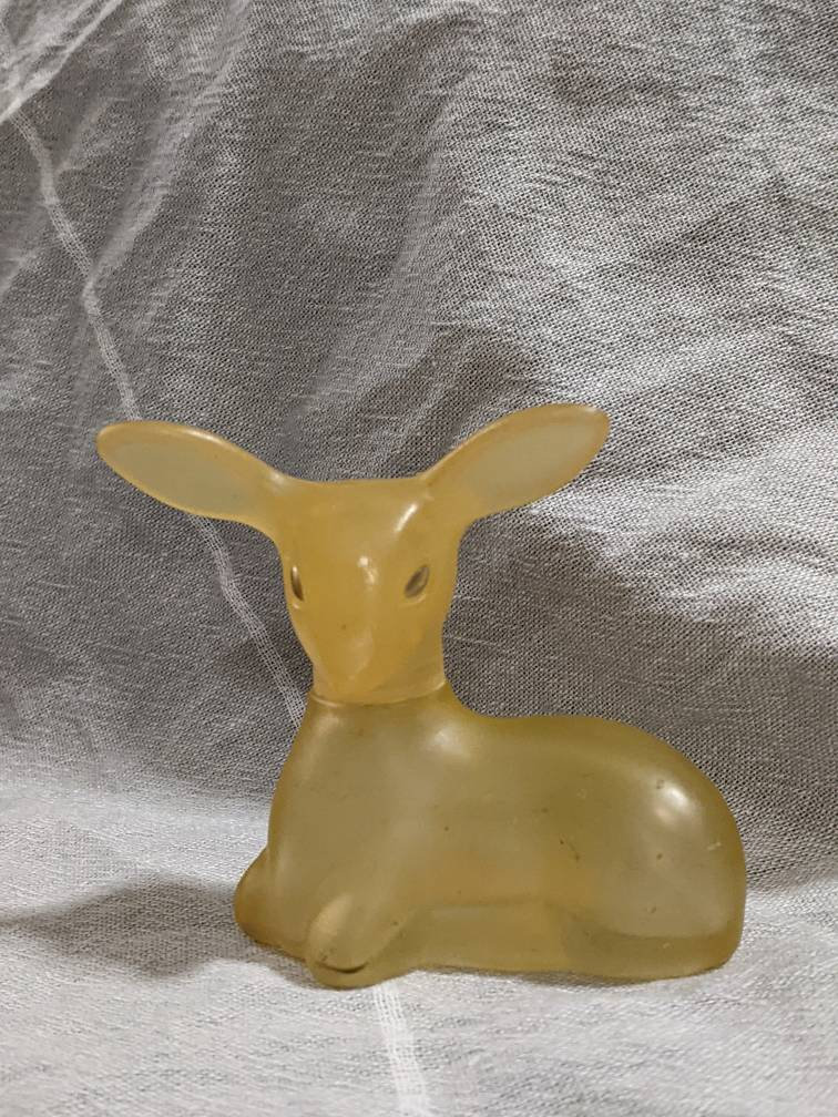 Vintage Avon Collectible Empty Bambi/doe Perfume Bottle Free Shipping ...