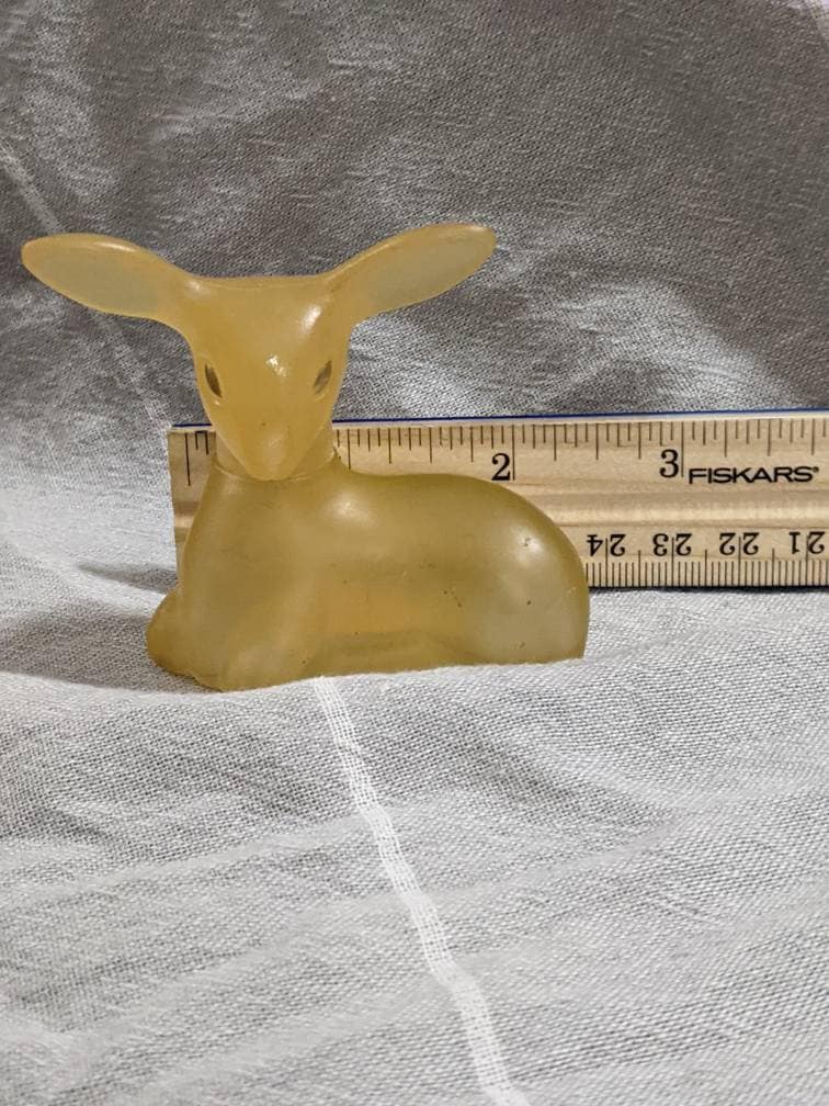 Vintage Avon Collectible Empty Bambi/doe Perfume Bottle Free Shipping ...