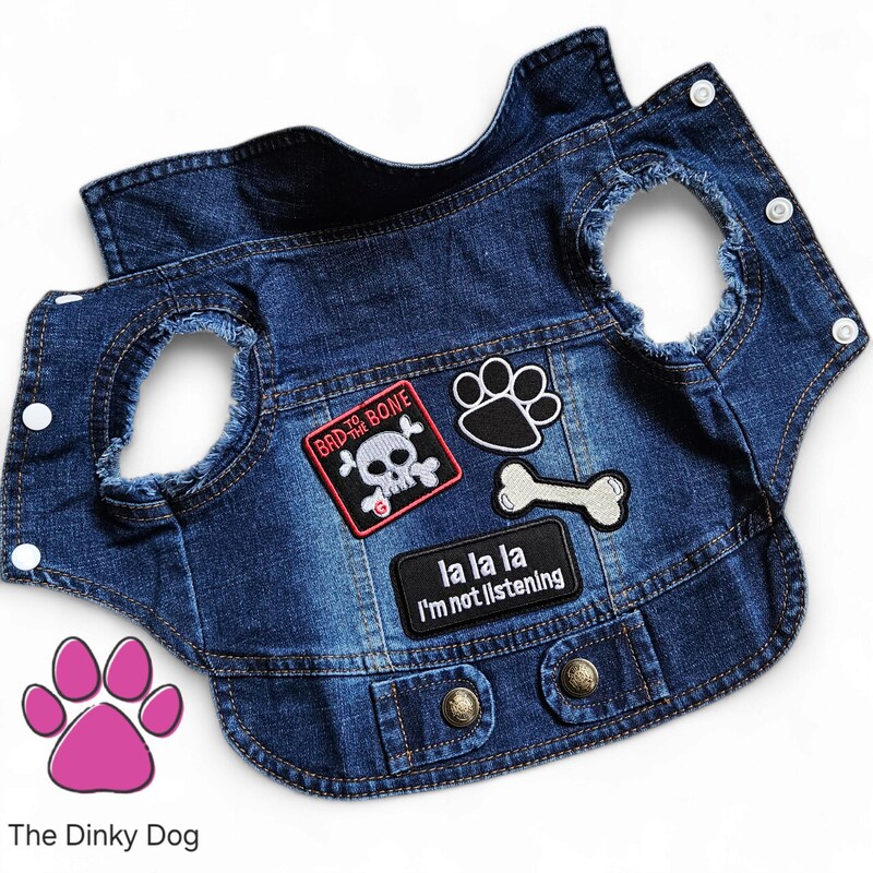 Denim Dog Jacket - Etsy