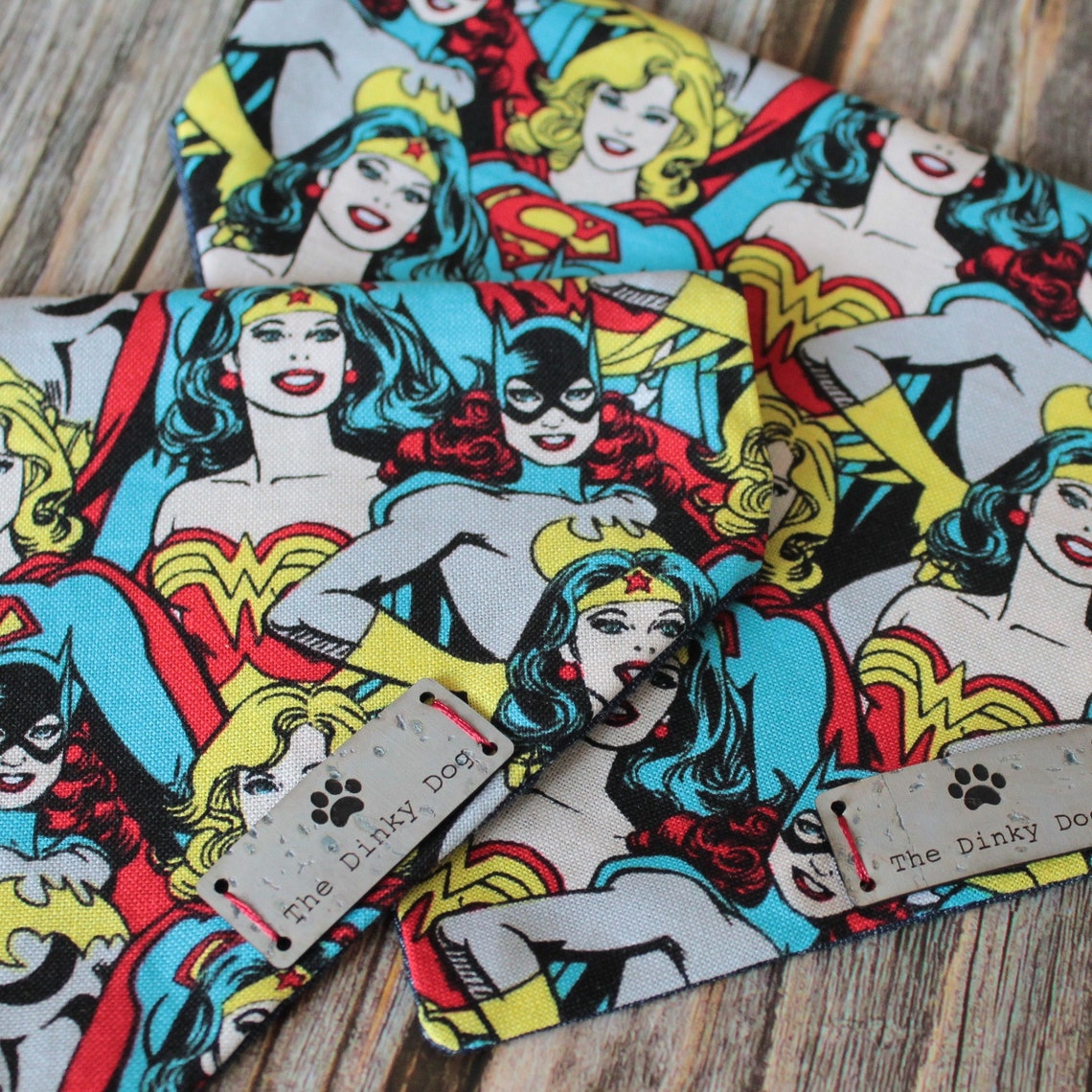 Superhero Inspired Dog Bandana Doggy Bandana Dog Bandana - Etsy UK