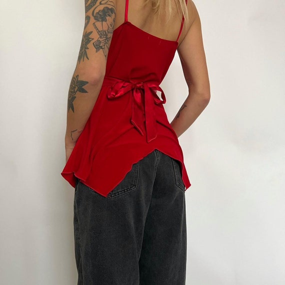Y2k fairy core red top - Gem