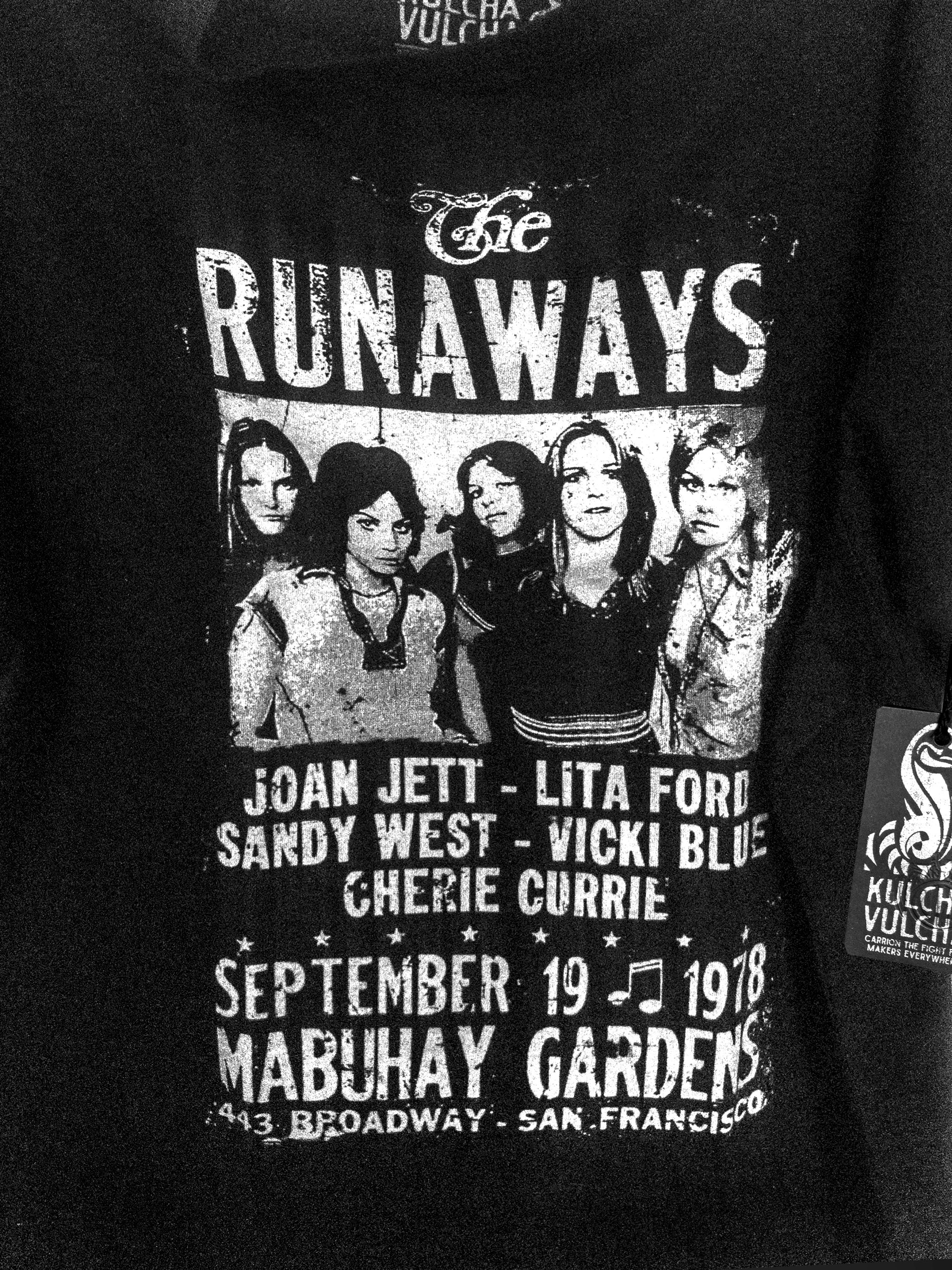 The Runaways T Shirt 100% Combed Cotton Fair Wear Approved T - Etsy UK