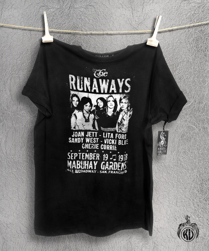 The Runaways T Shirt 100% Combed Cotton Fair Wear Approved T - Etsy UK