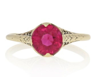 3 Carat Ruby Ring | Etsy