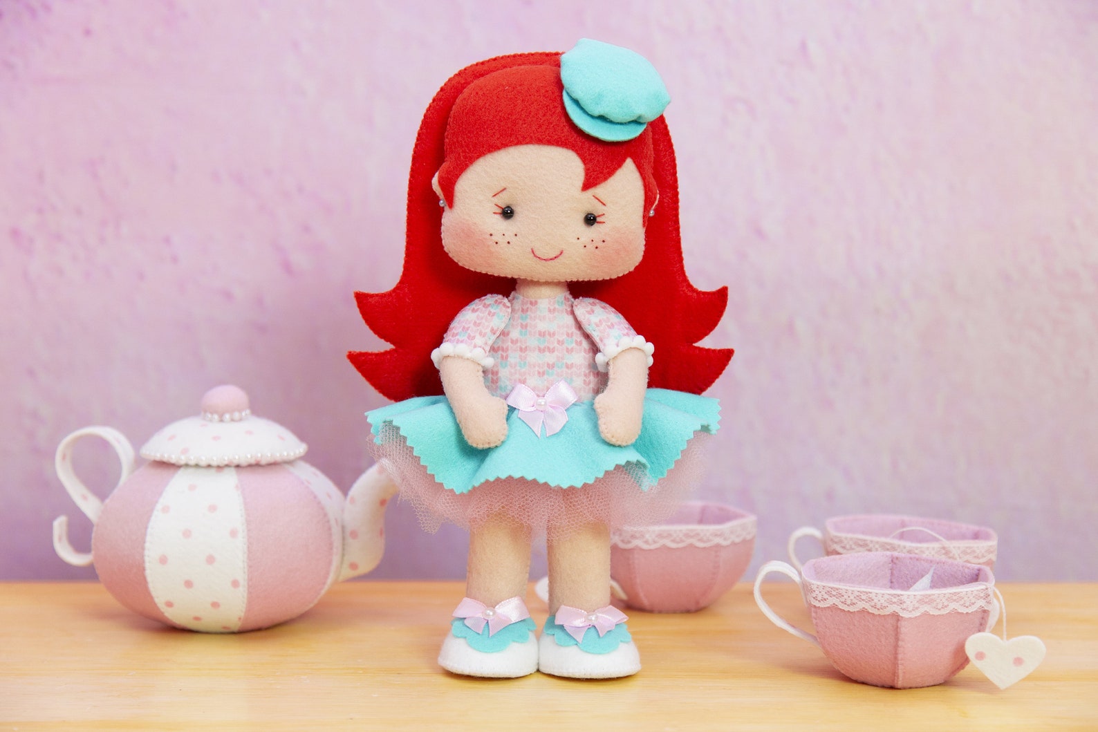 Felt Dolls Pattern Easy PDF Sewing DIY - Etsy