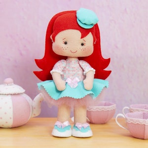 Felt Dolls Pattern - Easy PDF Sewing DIY - Etsy