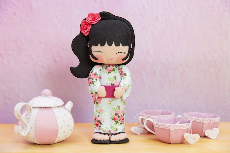 Felt Dolls Pattern - Easy PDF Sewing DIY - Etsy