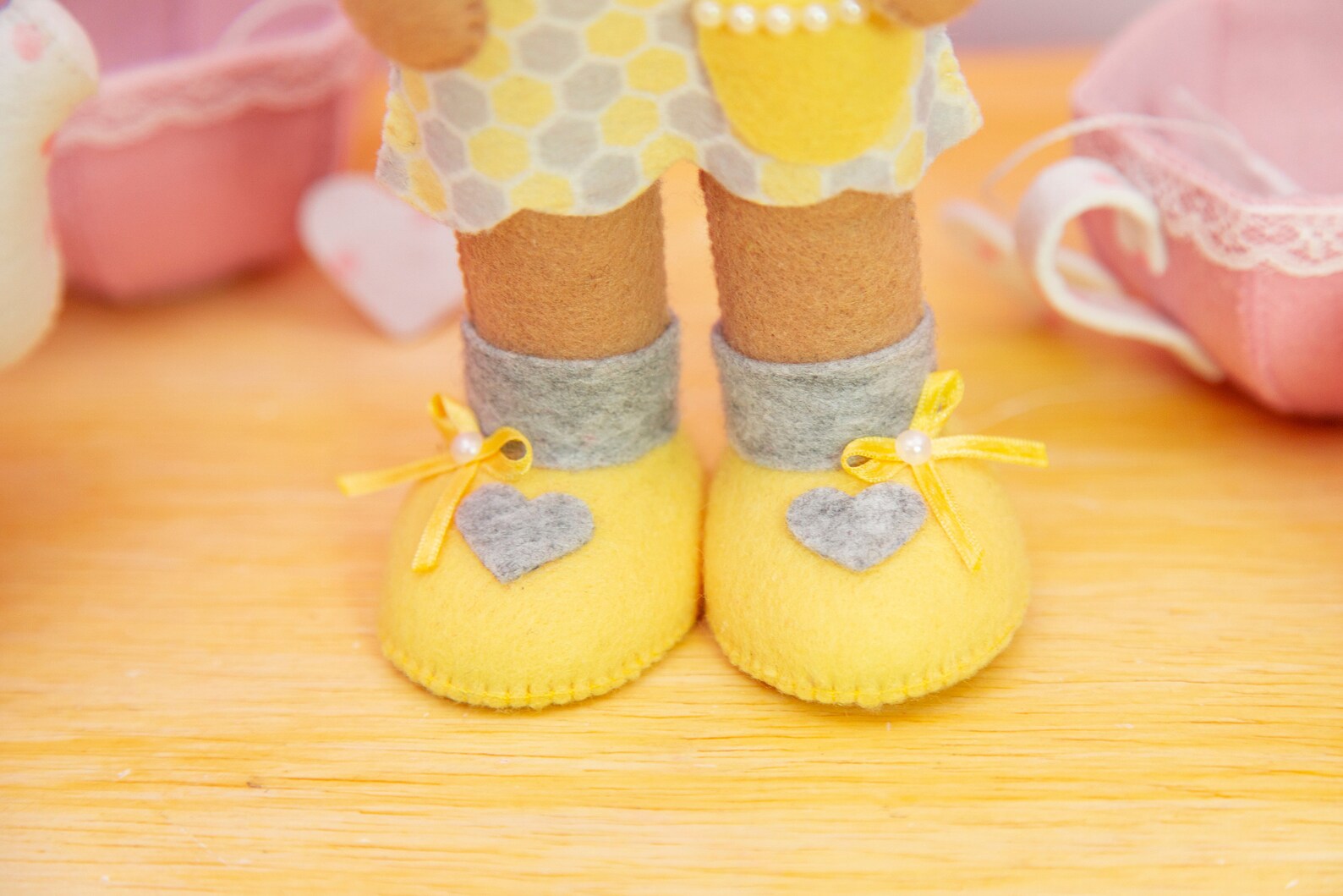 Felt Dolls Pattern Easy PDF Sewing DIY | Etsy