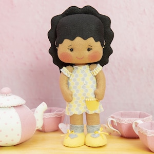 Felt Dolls Pattern - Easy PDF Sewing DIY - Etsy