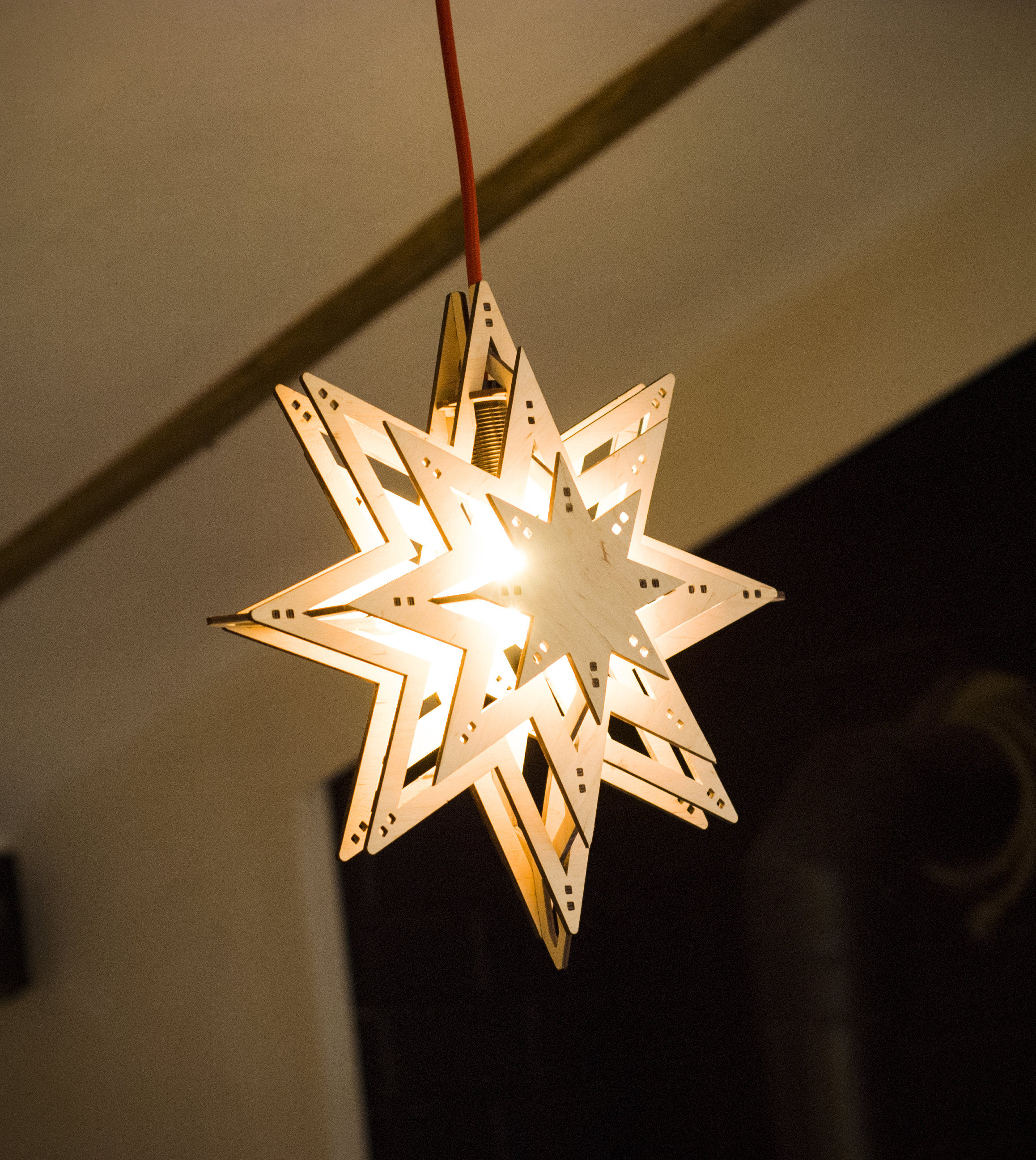 Star Lantern for Windows or Porch Decoration. Christmas Decor, Indor or ...