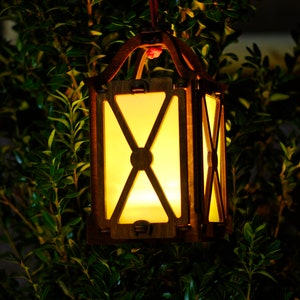 Criss Cross Lantern With Color Changing Leds for Porch or Patio Decor ...