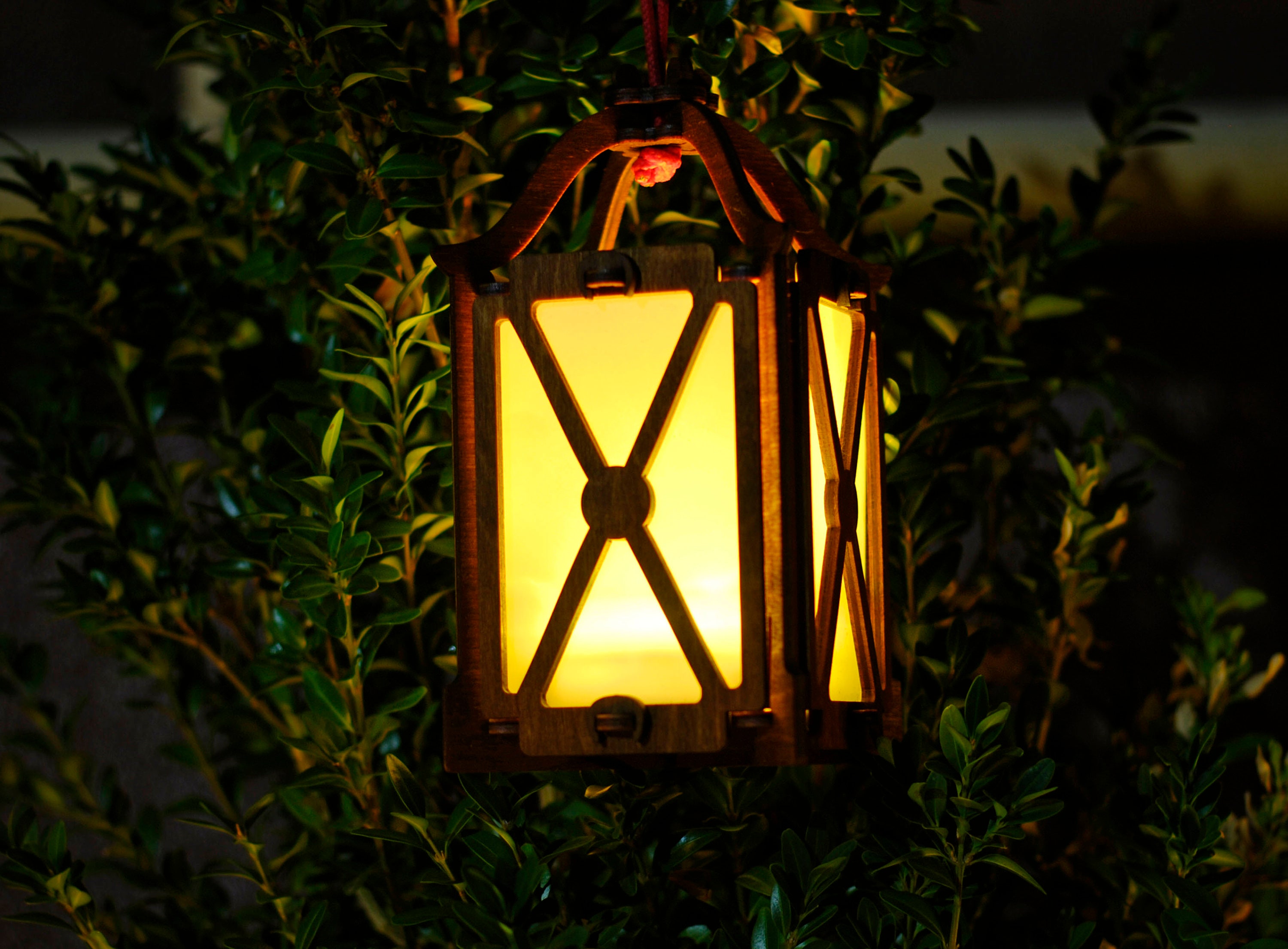 Criss Cross Lantern With Color Changing Leds for Porch or Patio Decor ...