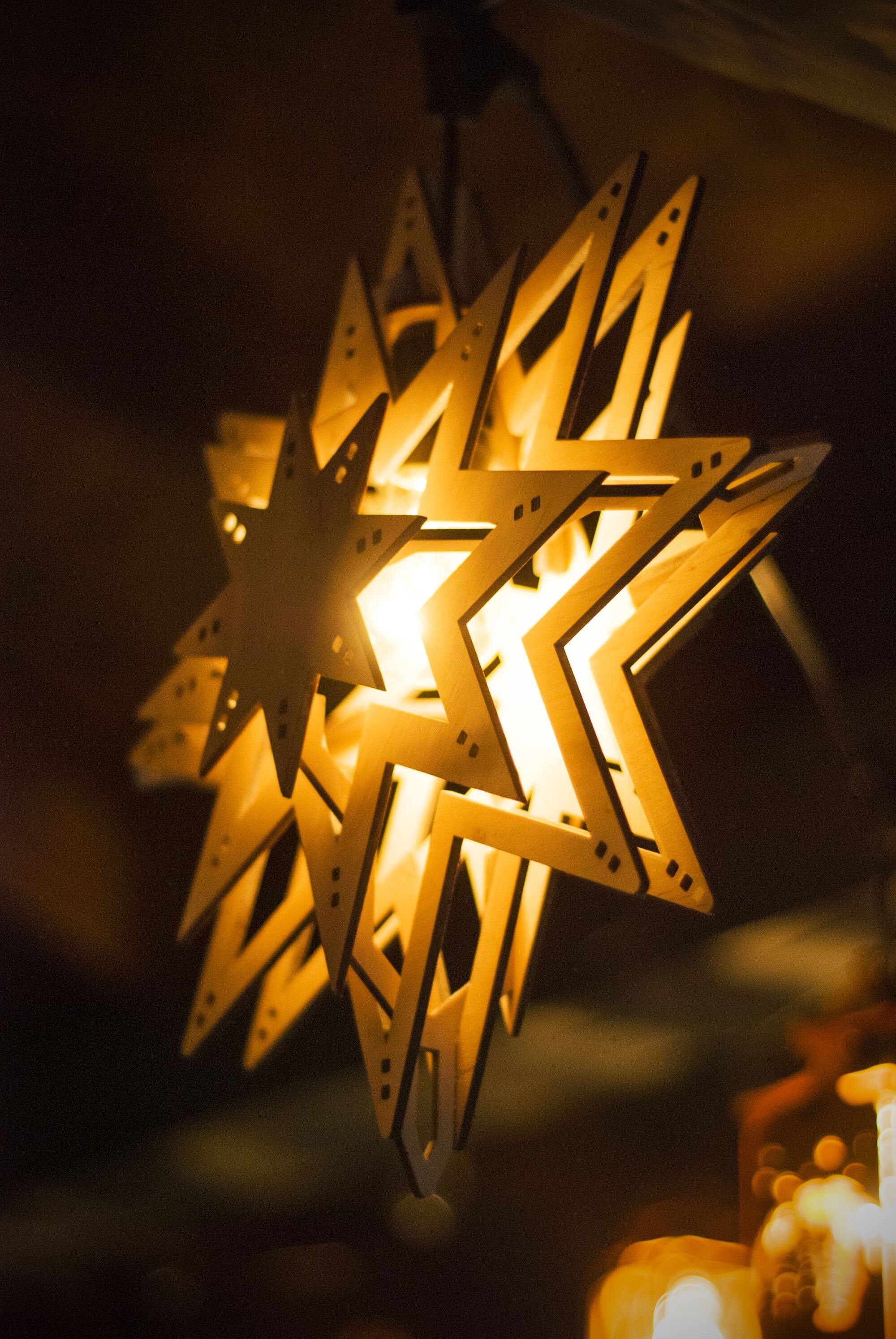 Star Lantern for Windows or Porch Decoration. Christmas Decor, Indor or ...