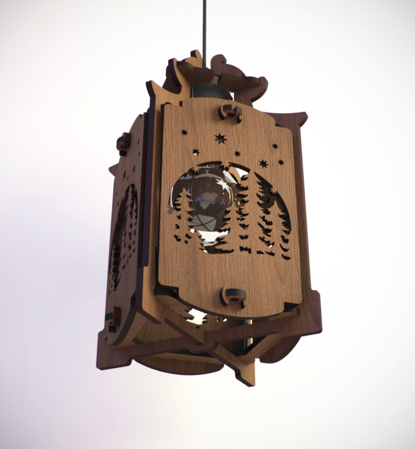 Forest Lantern for String Lights Porch and Patio Decorations - Etsy