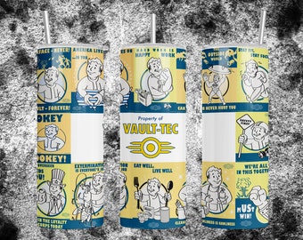 Fallout Vault-tec Sublimation Design - Etsy