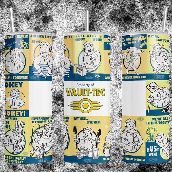 Fallout Wrap Tumbler - Etsy
