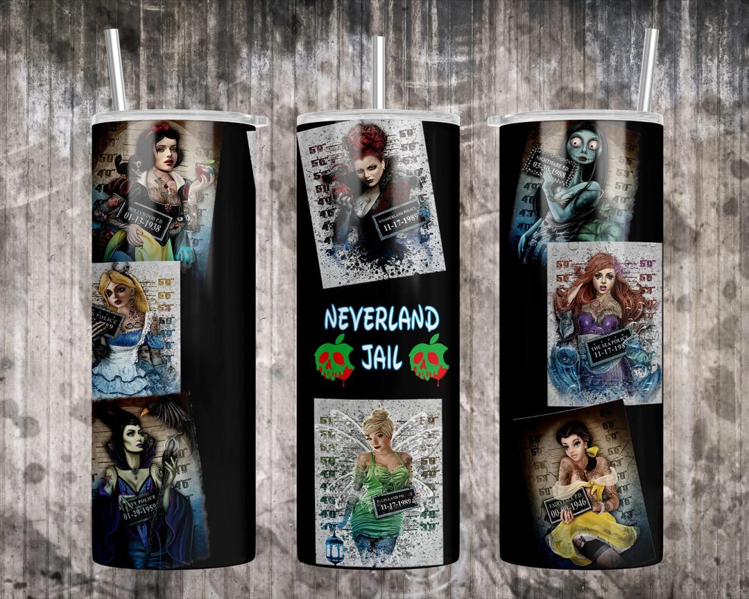 Ladies of Neverland Mugshots 20oz Tumbler Wrap | Digital Download | Bad ...