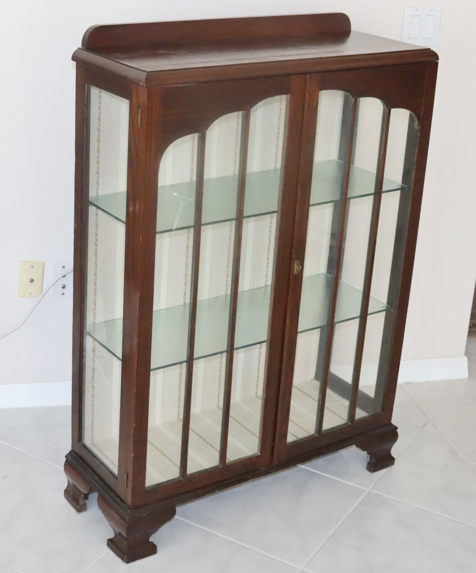 Art Deco Style Curio / Display Cabinet - Etsy
