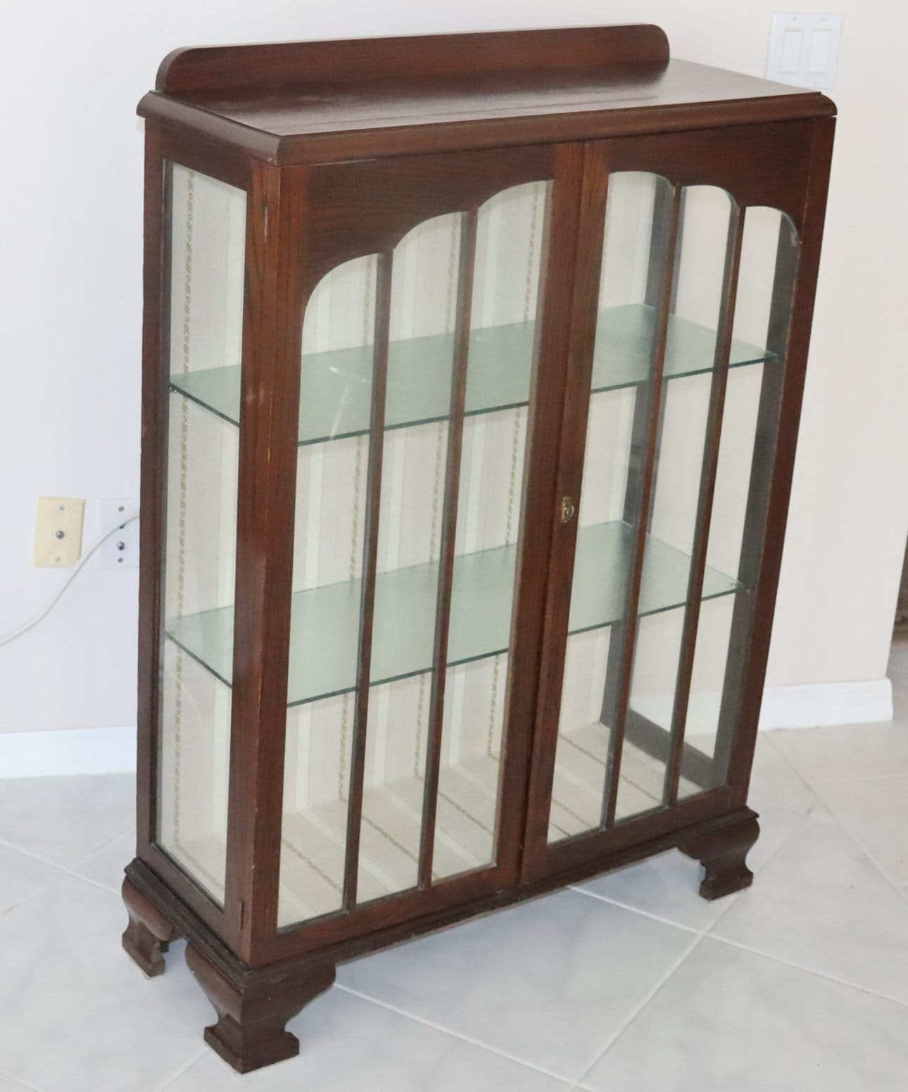 Art Deco Style Curio / Display Cabinet - Etsy
