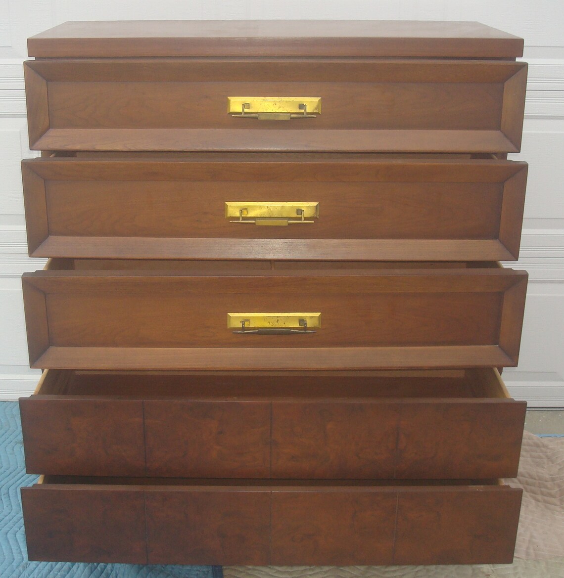 1960s American Mid Century Tall Chest by Kent Coffey the Grandeur - Etsy