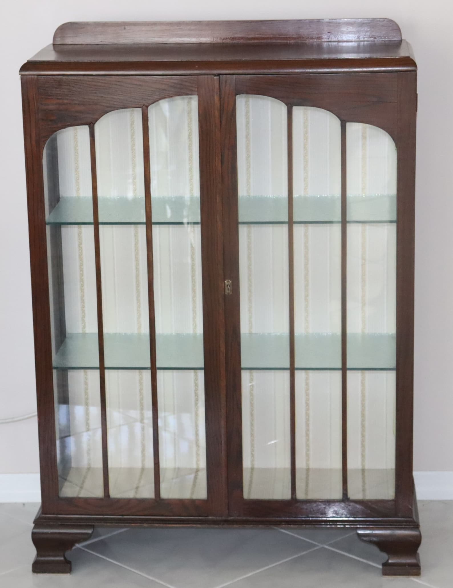 Art Deco Style Curio / Display Cabinet - Etsy