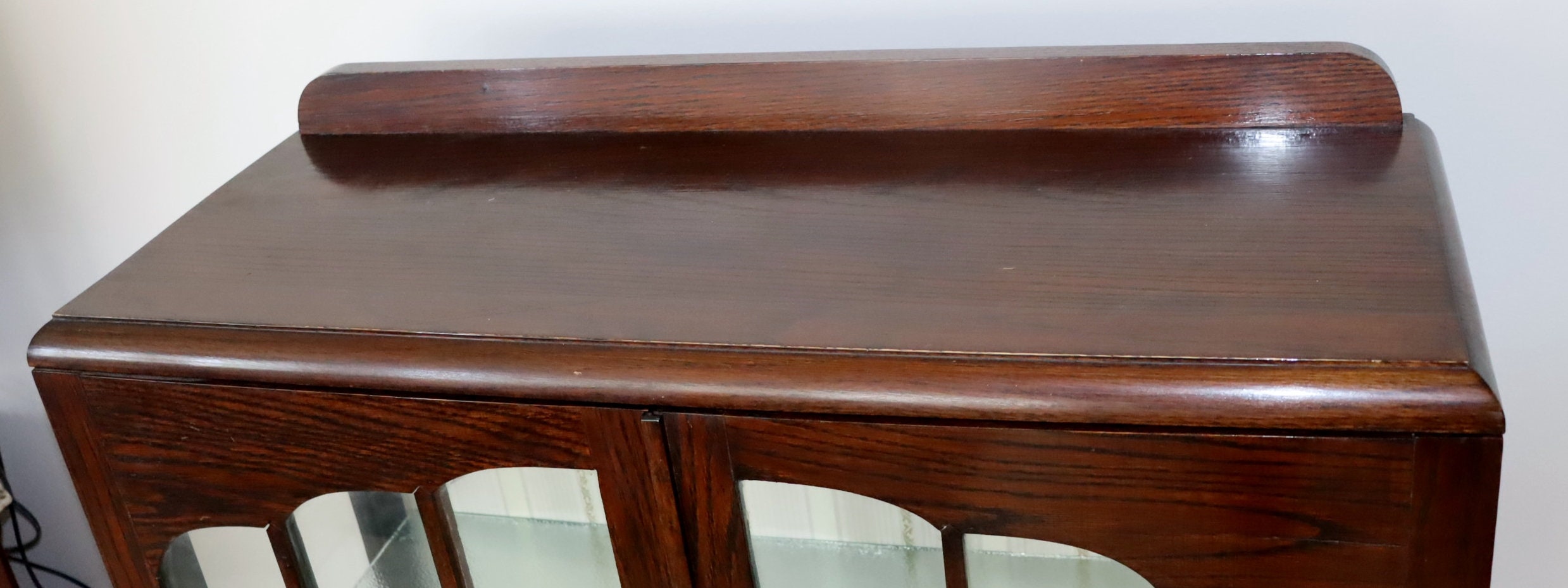 Art Deco Style Curio / Display Cabinet - Etsy