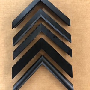 Custom Frame Made to Order Simple but Beautiful Black Frame and Mats - Etsy