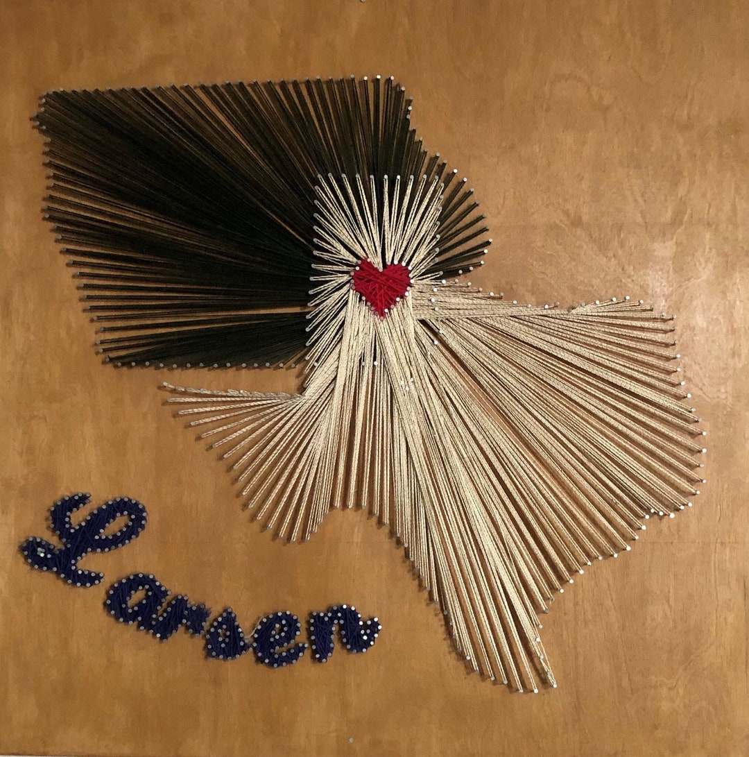 Two State String Art - Etsy