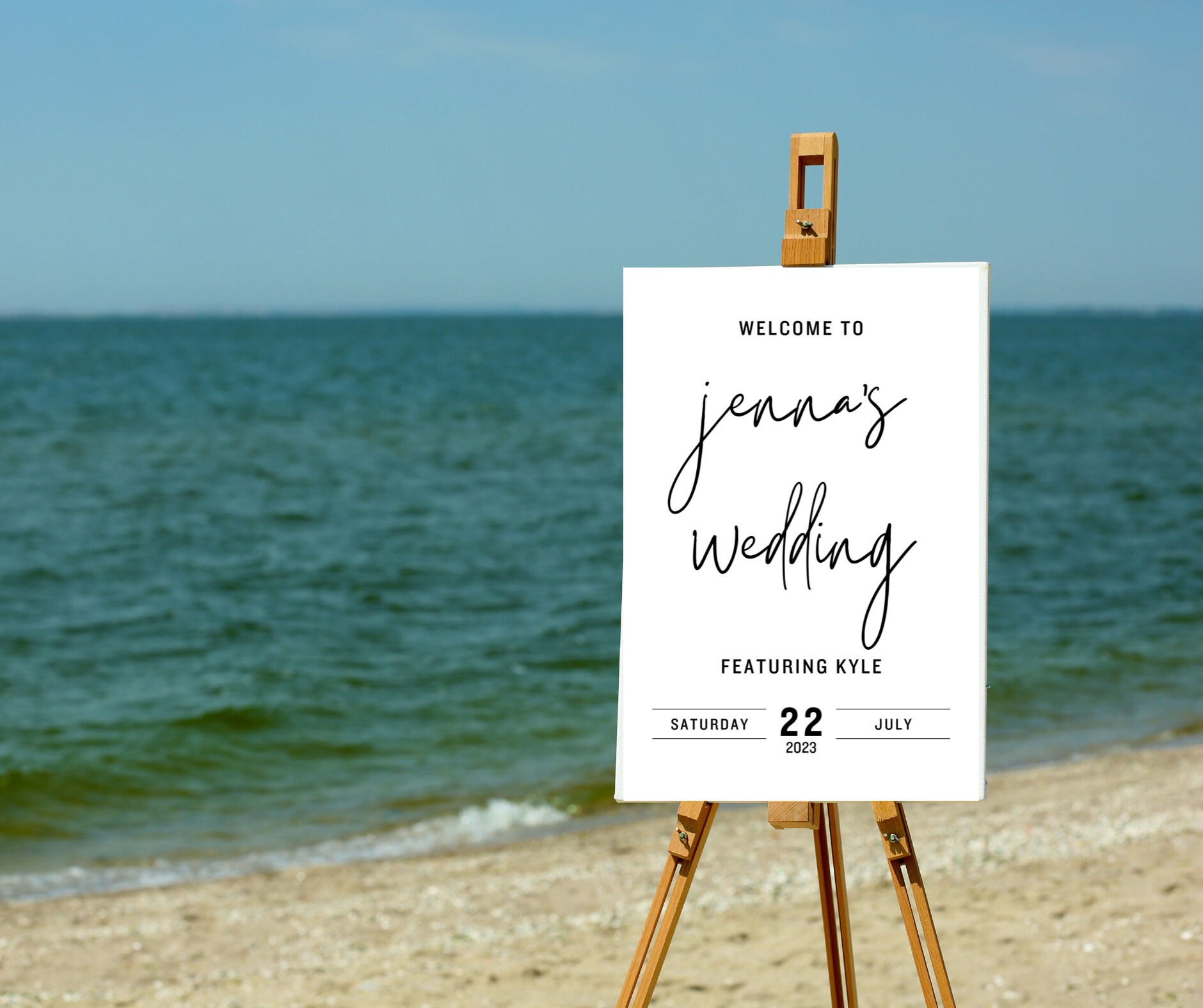 Bride's Welcome Sign, Funny Wedding Welcome, Bride's Wedding, Welcome ...