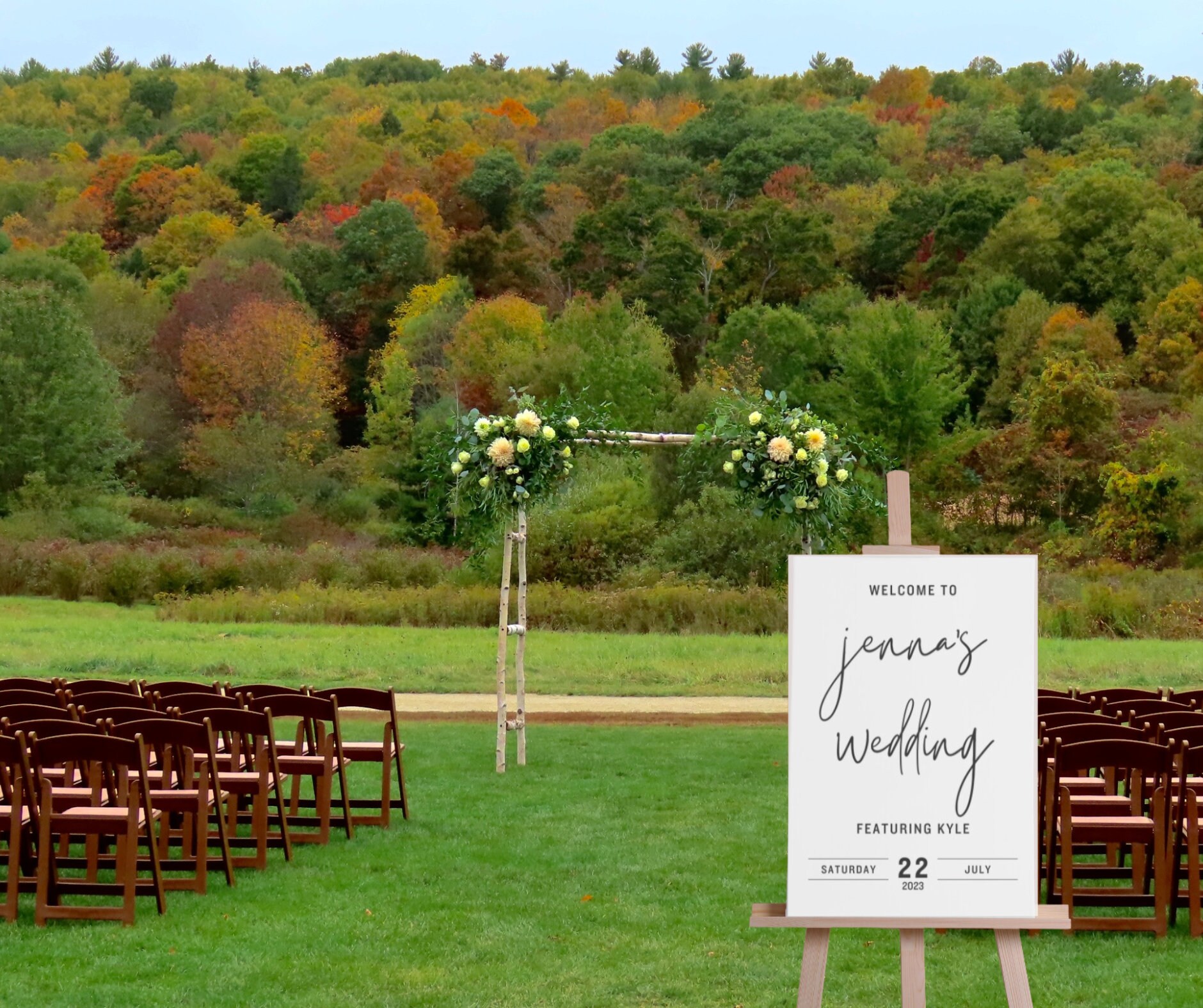 Bride's Welcome Sign, Funny Wedding Welcome, Bride's Wedding, Welcome ...
