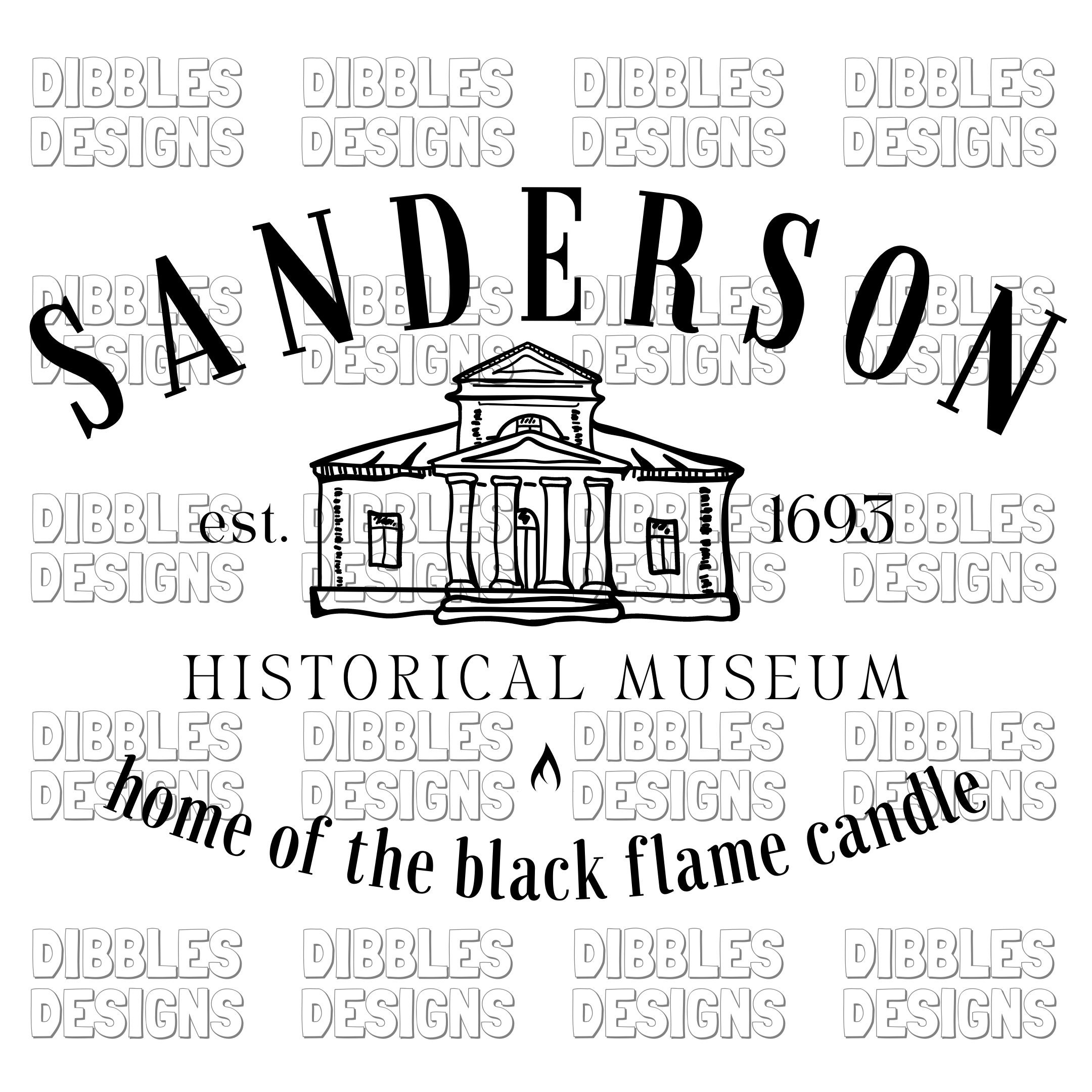 Sanderson Witch Museum Svg, Halloween Svg, Sanderson Sisters, Witch Svg ...