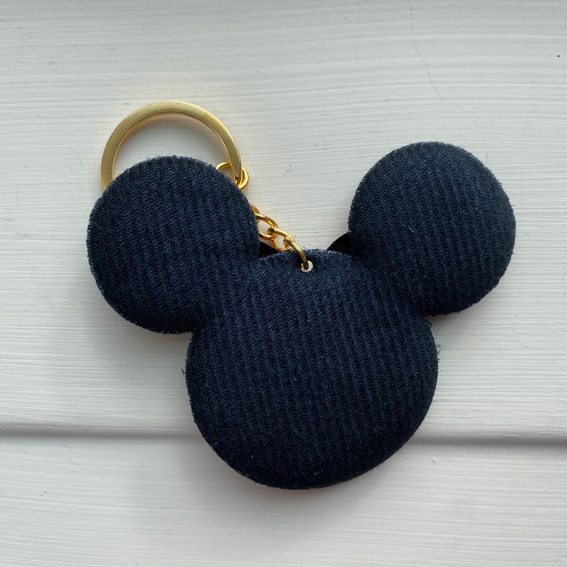 Mickey Mouse Keychain Mickey Ears Keychain Mouse Ear - Etsy