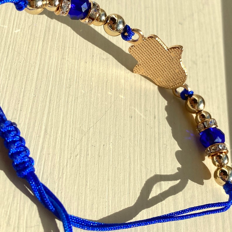 Evil Eye Hand of Fatima Red String Bracelet Hamsa Hand - Etsy