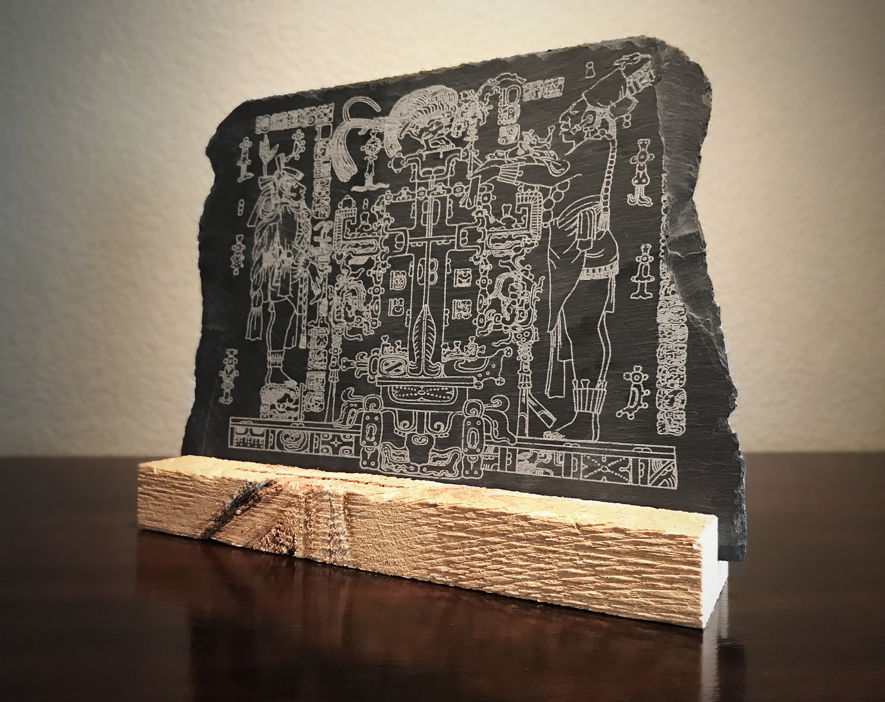 Maya Palenque Tablet of the Cross Ancient Architecture | Etsy