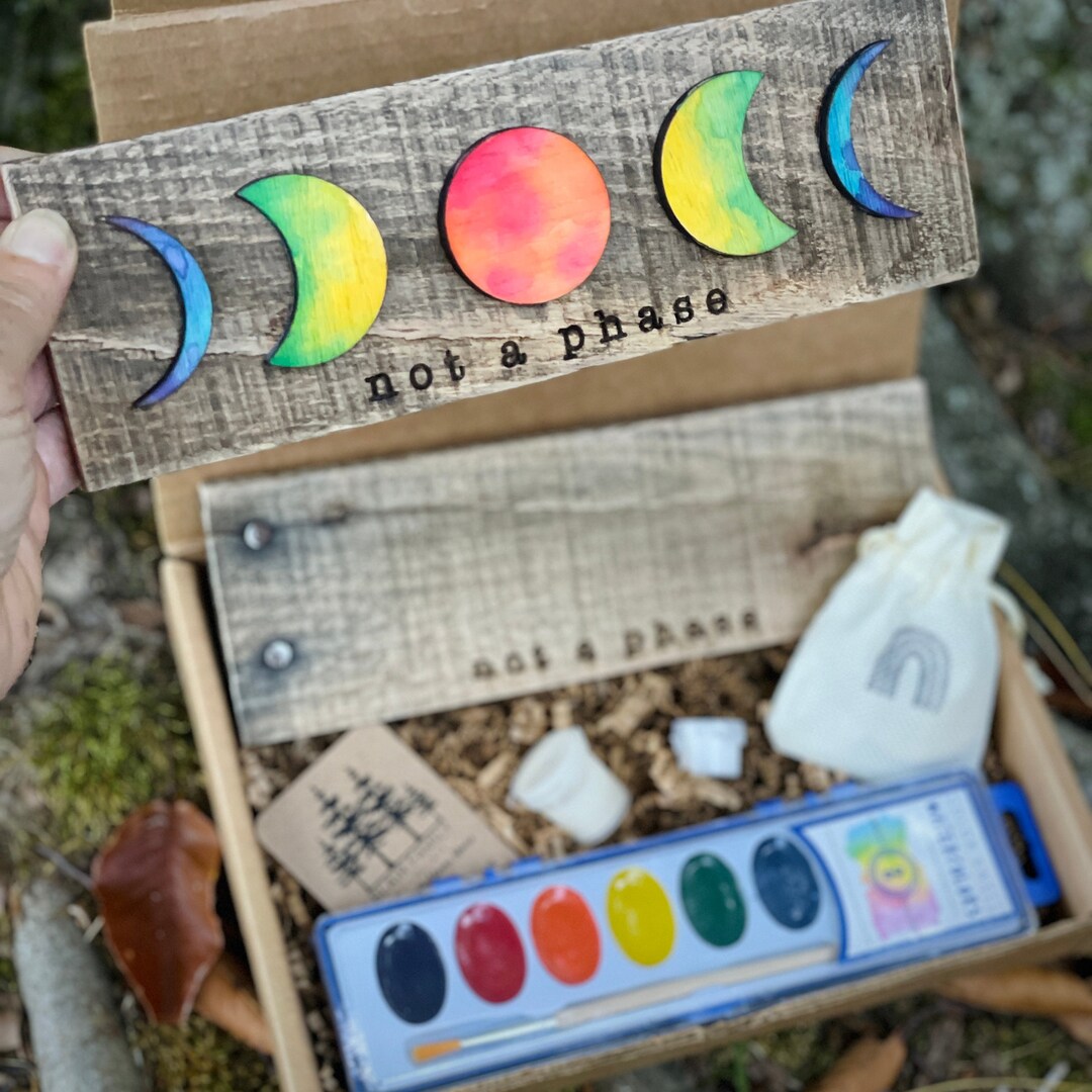 DIY Kit: MINI Not a Phase LGBTQ Pride Wall Art - Etsy