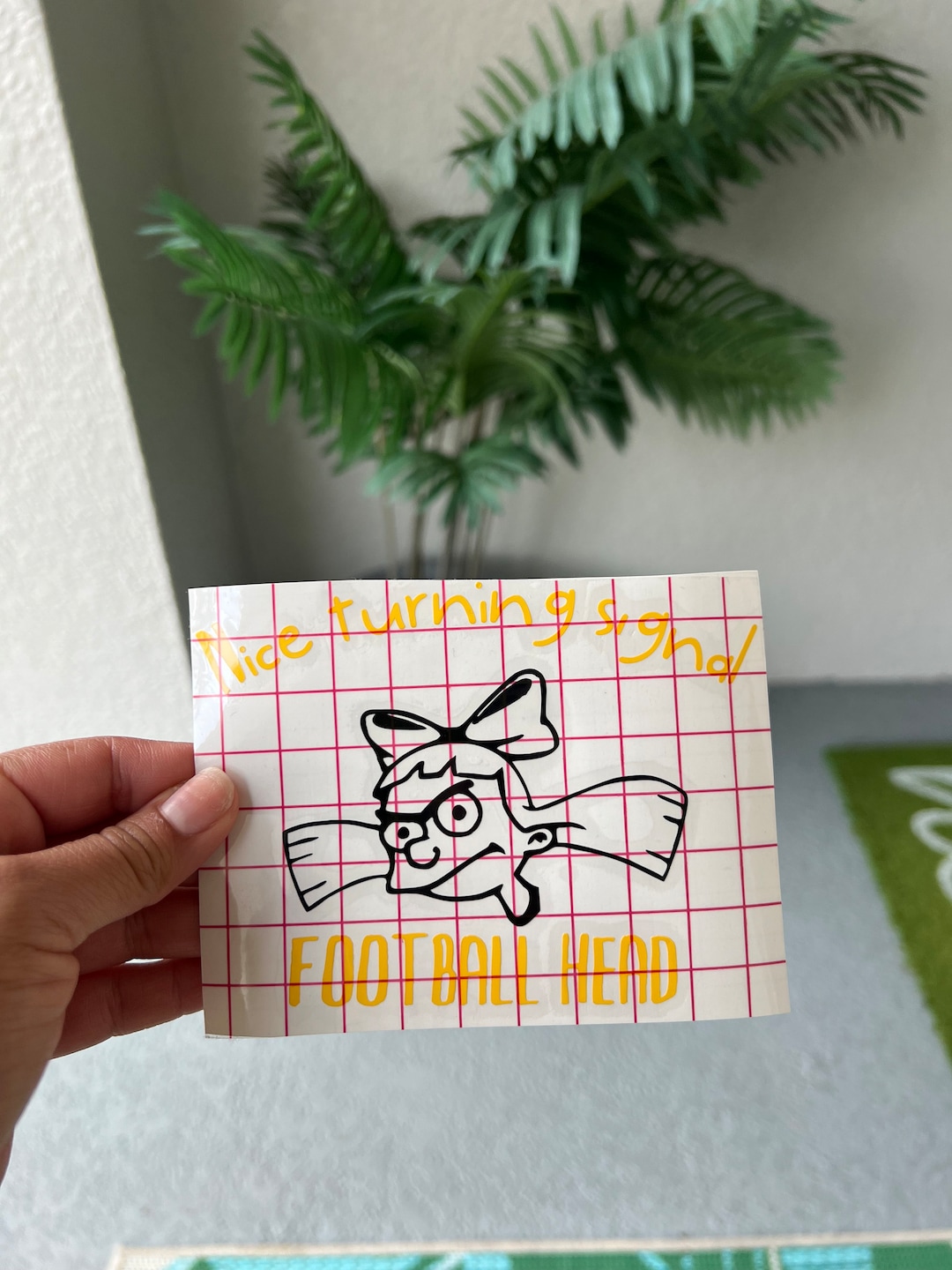 Helga Hey Arnold Vinyl Decal Sticker - Etsy