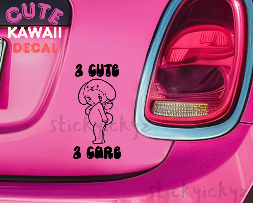 Kawaii Kewpie Vinyl Decal, Retro Baby Waterproof Sticker - Etsy