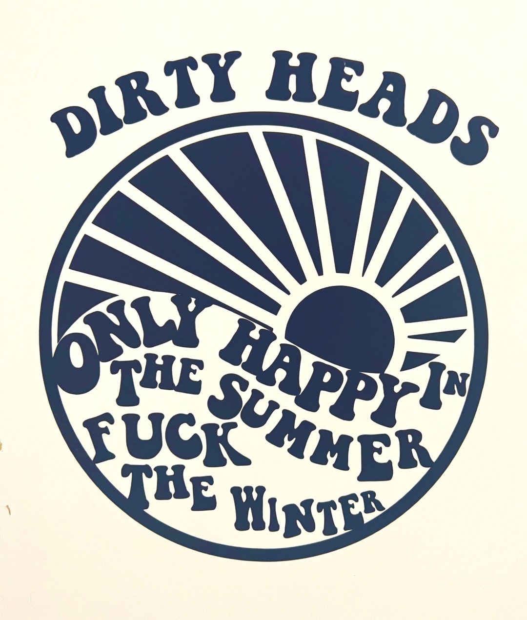 Summer Vibes Decal - Etsy