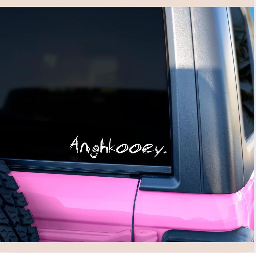 Anghkooey - From TV Show Vinyl Decal - Horror Series Inspired Sticker ...